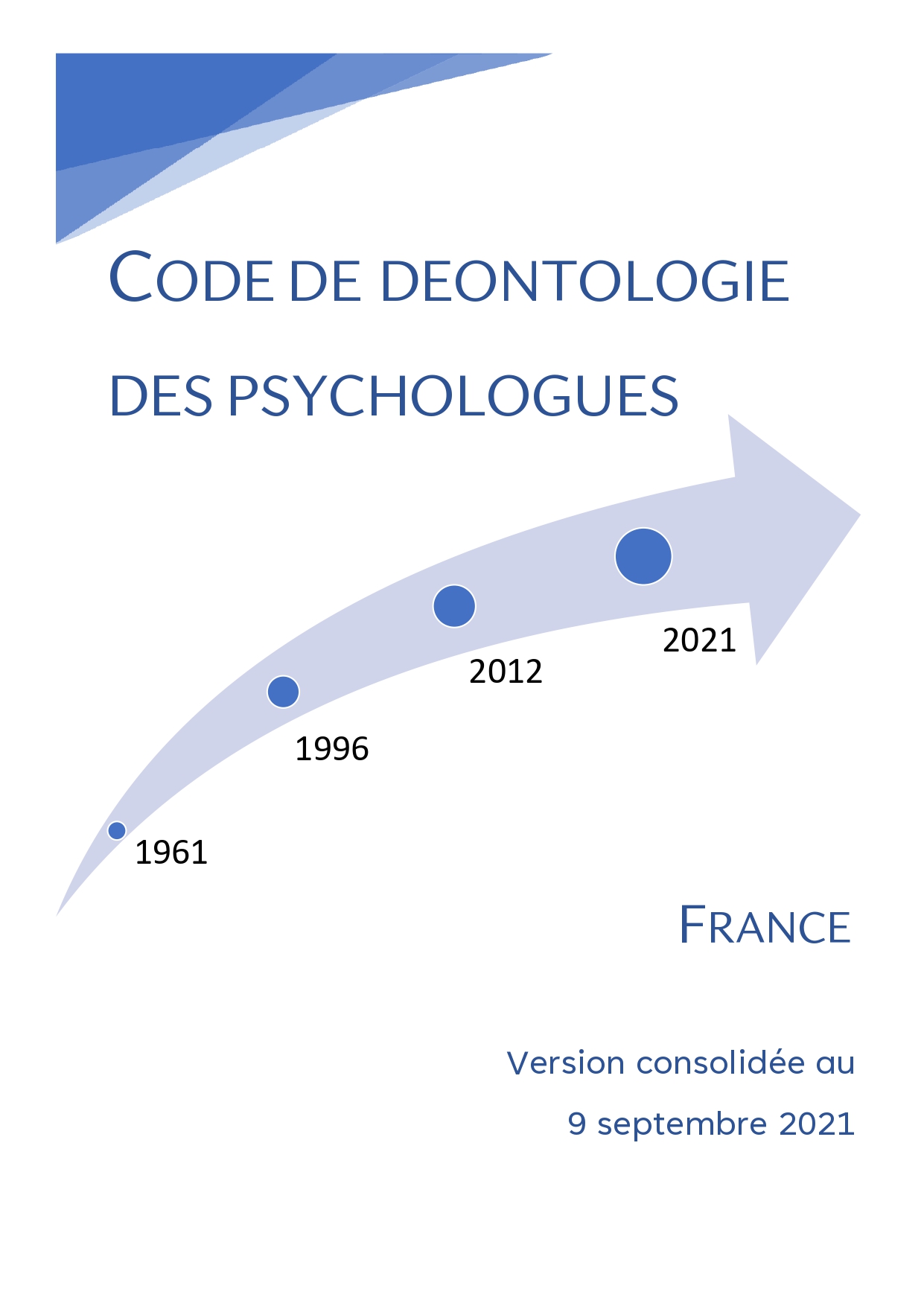 Déontologie - Amelie Drouaud Psychologue
